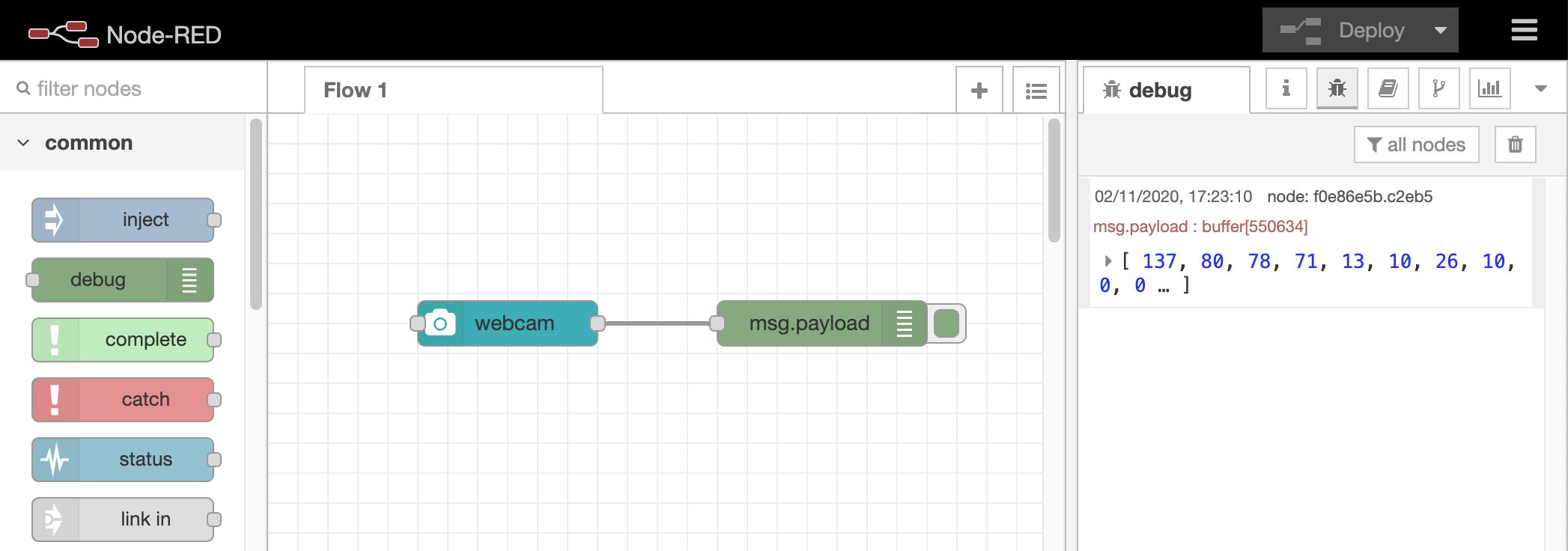 Create a dashboard - Node-RED AI Photo Booth Workshop